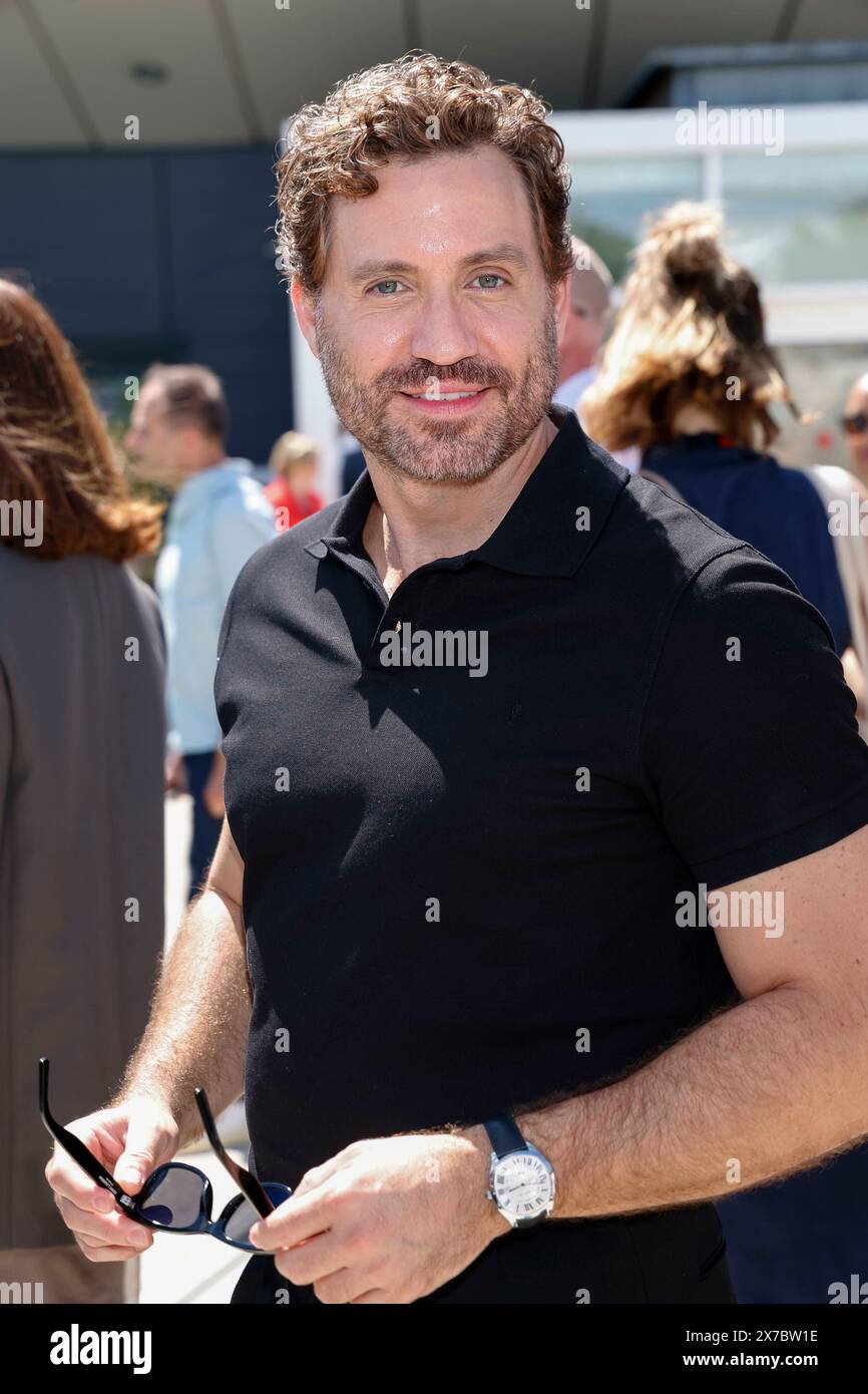 Edgar Ramirez poses at the photo call of 'Emilia Perez' during the 77th ...