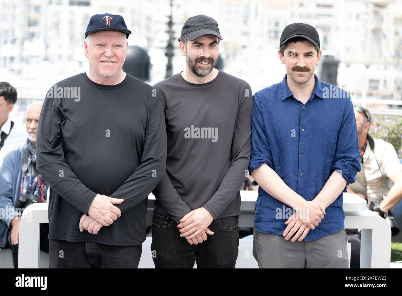 Cannes, France. 19th May, 2024. Guy Maddin, Galen Johnson and Evan ...