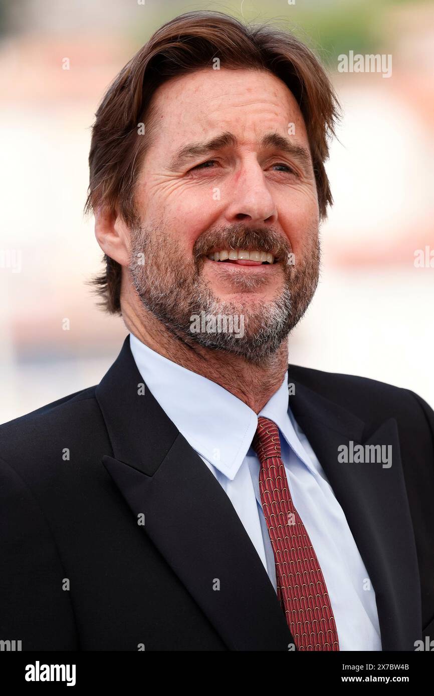 Luke Wilson poses at the photo call of 'Horizon: An American Saga ...
