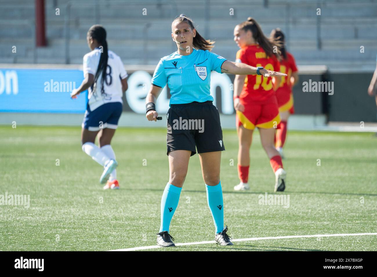 Malmö, Sweden. 18th, May 2024. Referee Michaela Pachtova seen during ...