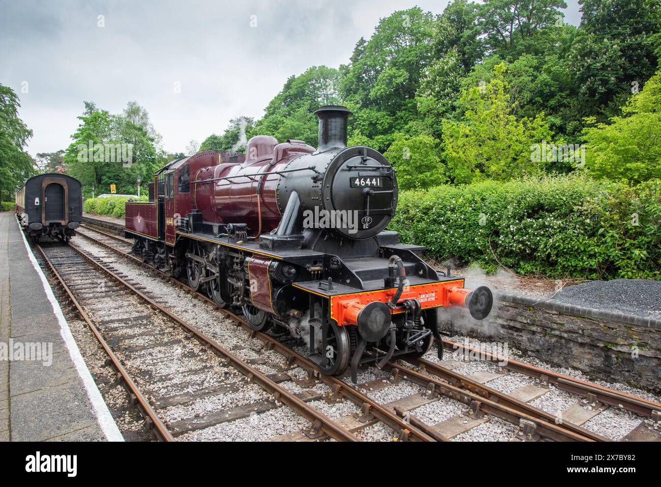Lakeside and Haverthwaite Railway, Cumbria, England, United Kingdom ...
