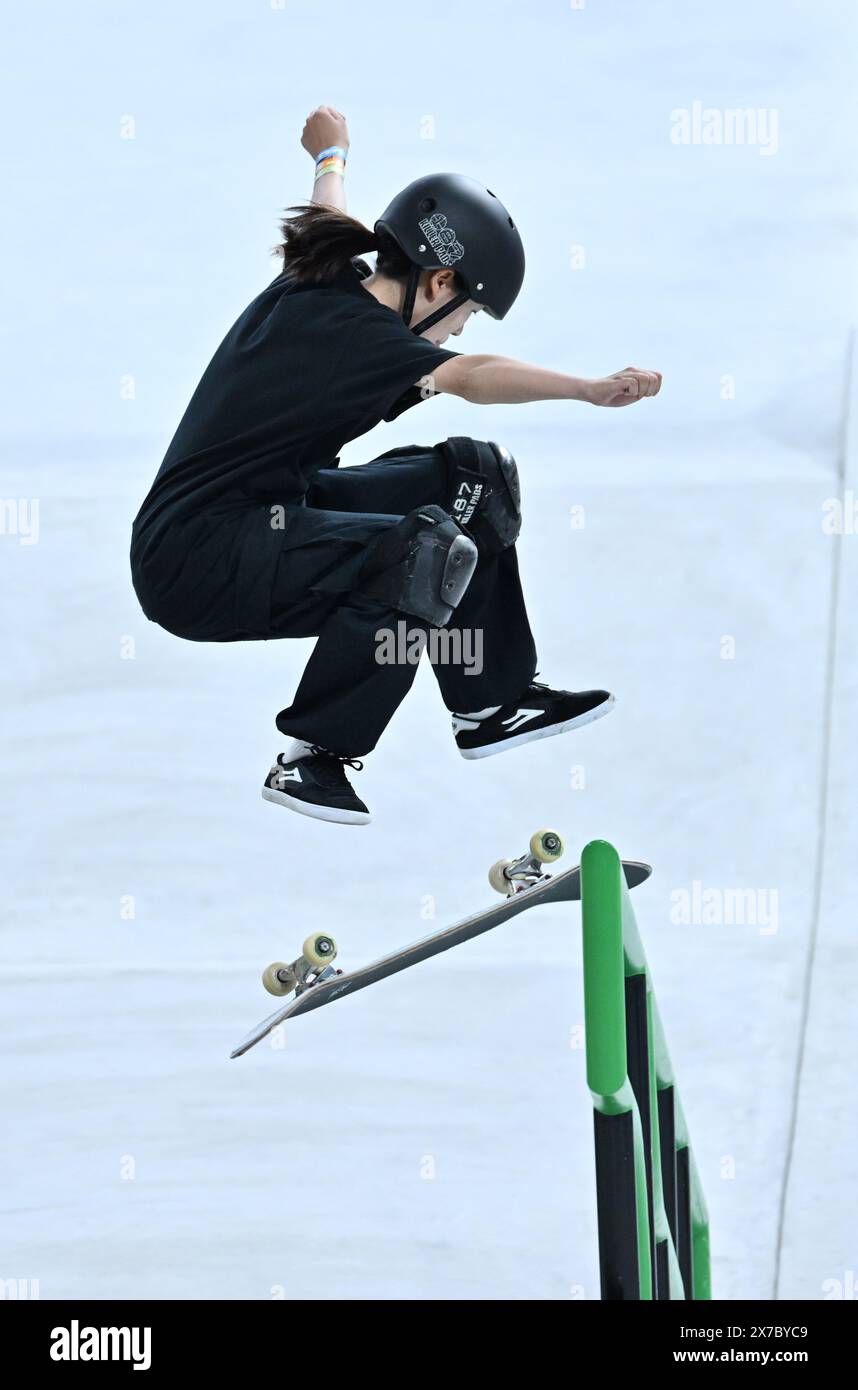 Shanghai. 19th May, 2024. Yoshizawa Coco of Japan competes during the ...