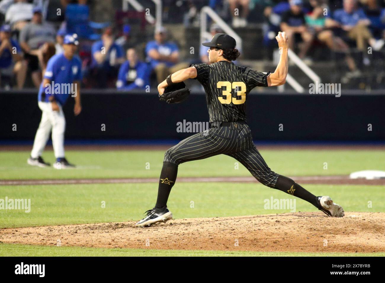 Lexington, KY, USA. 16th May, 2024. Vanderbilt's Luke Guth during a ...