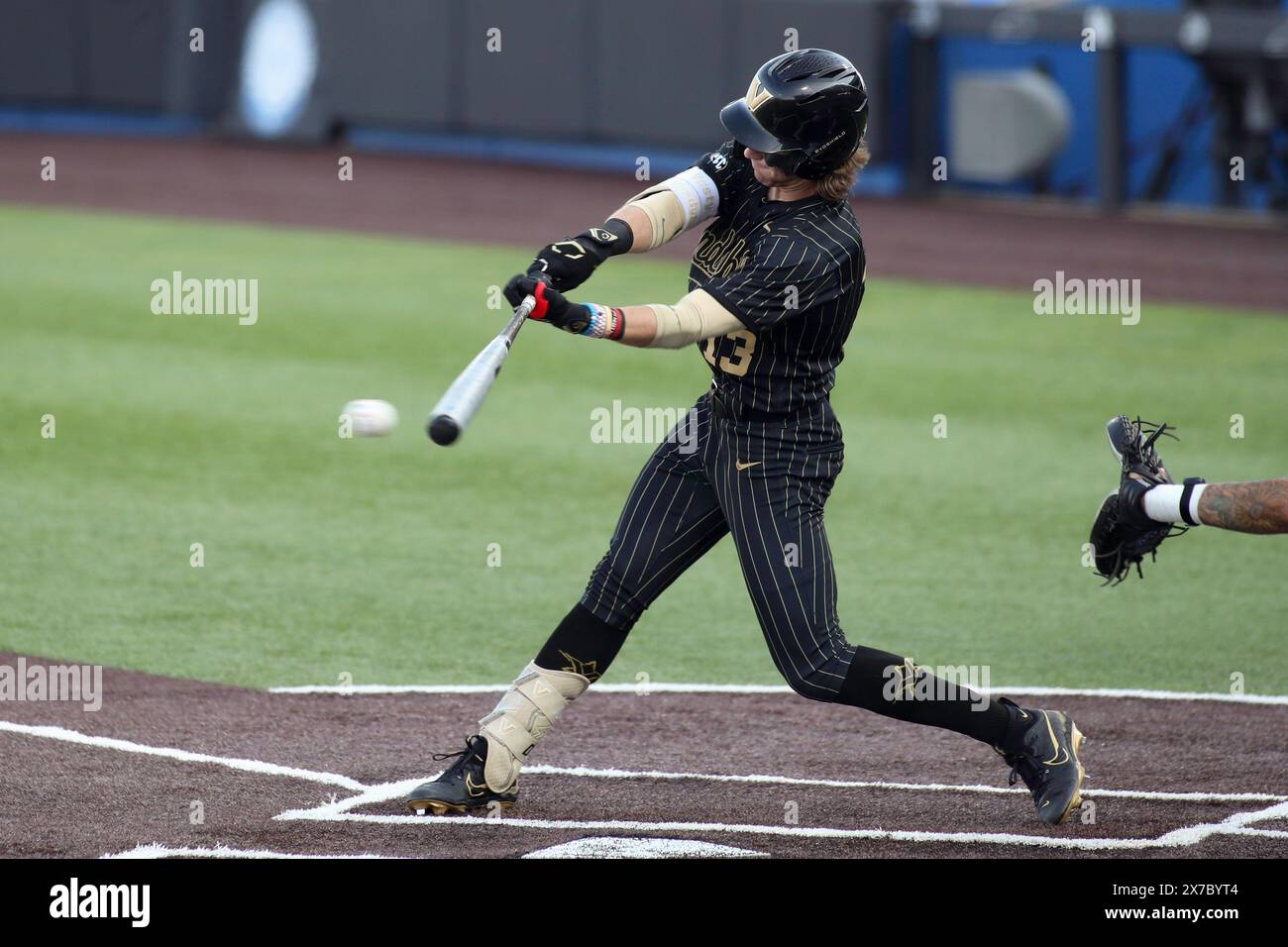Lexington, KY, USA. 16th May, 2024. Vanderbilt's Jonathan Vastine ...