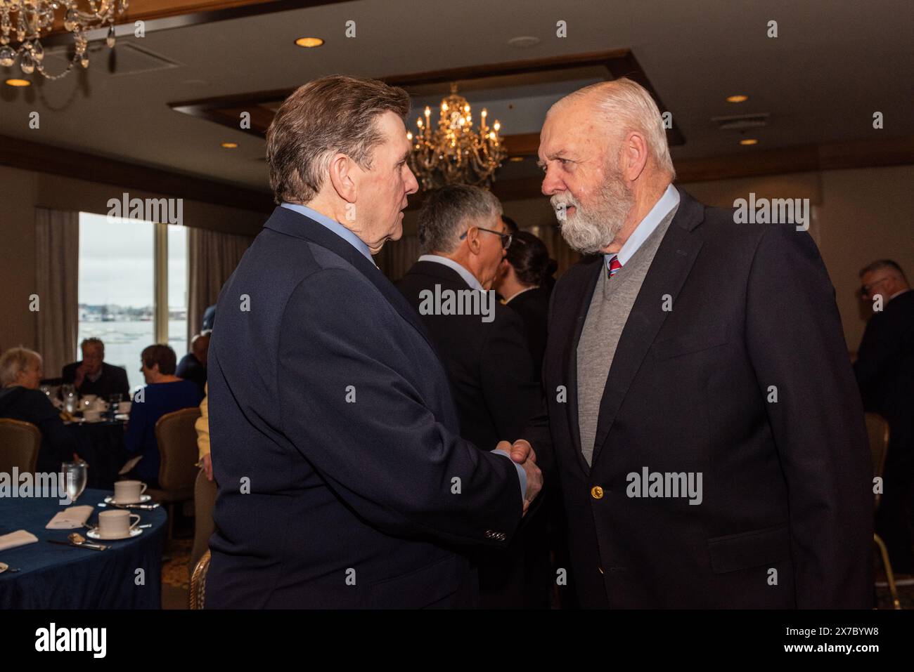 Presentation of the plaque commemorating US Medal of Honor recipients ...