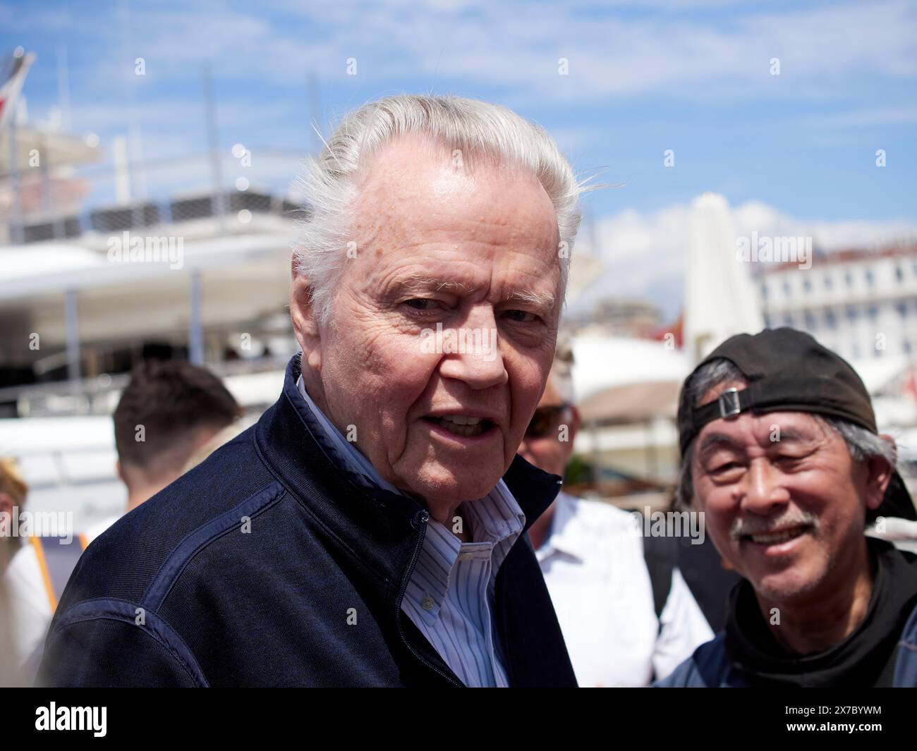 Cannes, France. 19th May, 2024. Actor Jon Voight seen in the streets of ...
