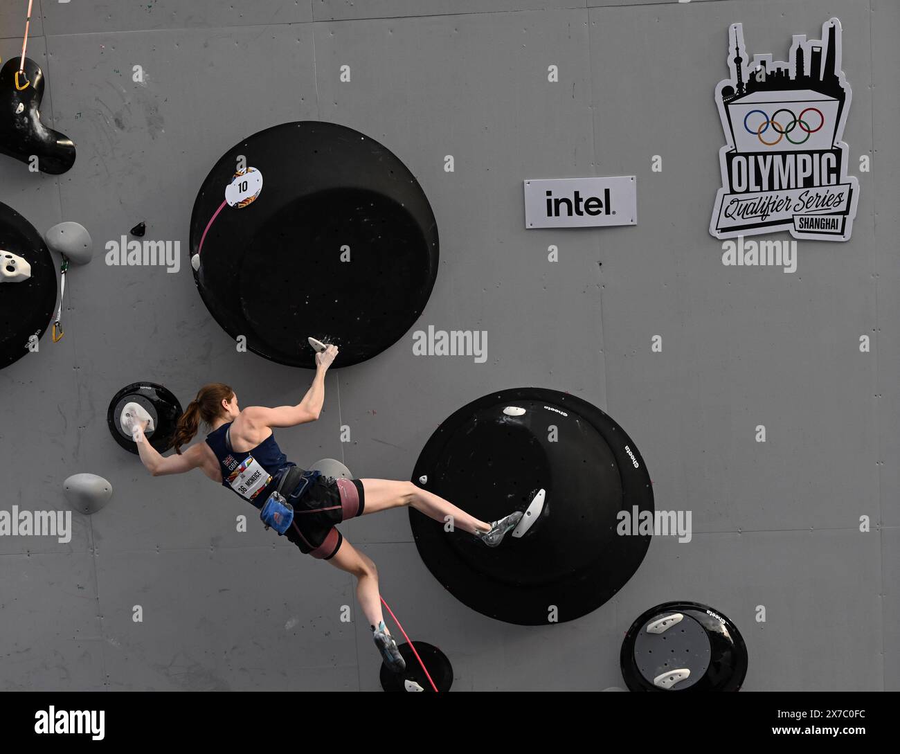 Shanghai. 19th May, 2024. Erin Mcneice of Britain competes during the ...