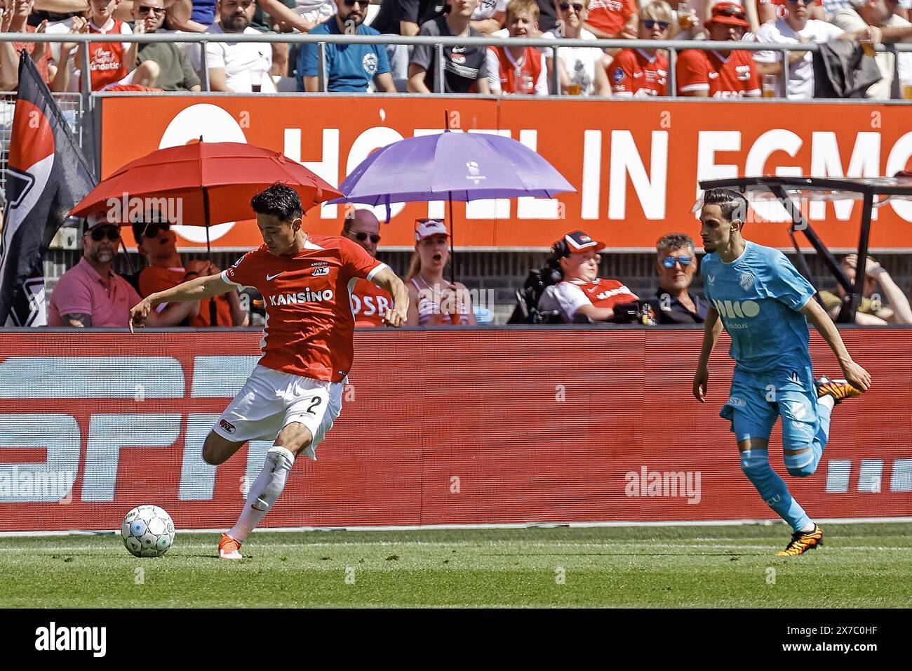ALKMAAR - 19-05-2024, AFAS Stadium. Dutch Eredivisie Football season ...