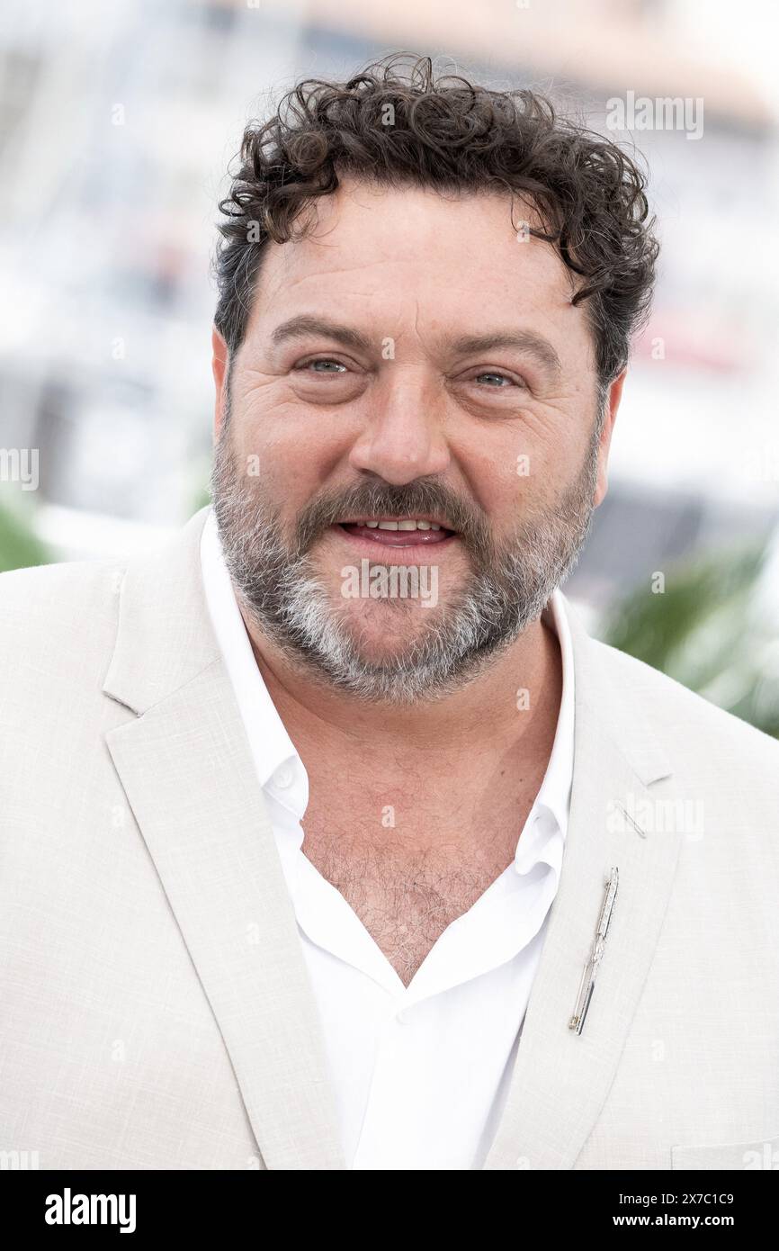 Cannes, France. 19th May, 2024. Denis Menochet attends Rumours ...