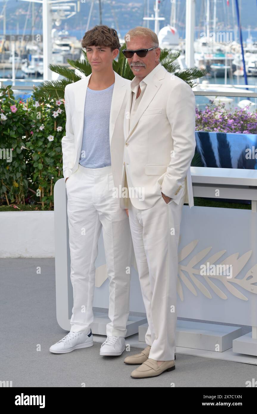 Cannes, France. 19th May, 2024. CANNES, FRANCE. May 19, 2024: Kevin ...