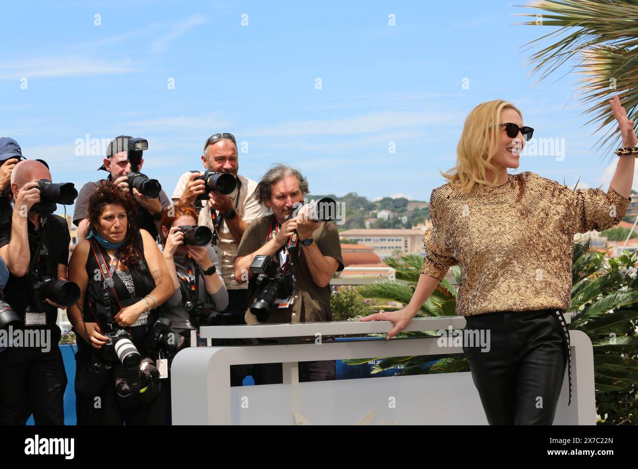 Cannes, France. 19th May, 2024. Cate Blanchett at the Rumours film ...