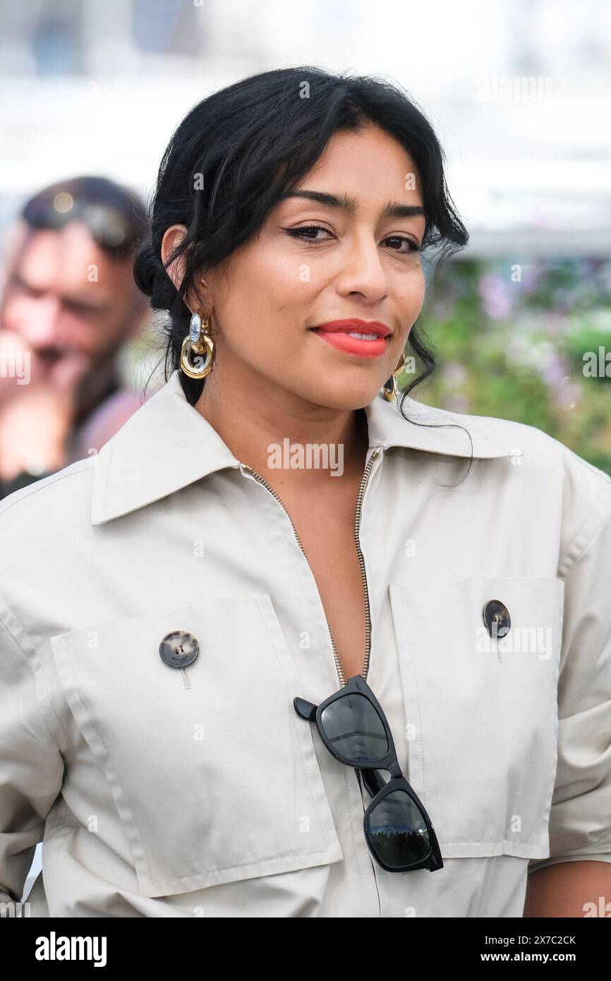 Cannes, France. 19th May, 2024. Adriana Paz poses at the Photocall for ...