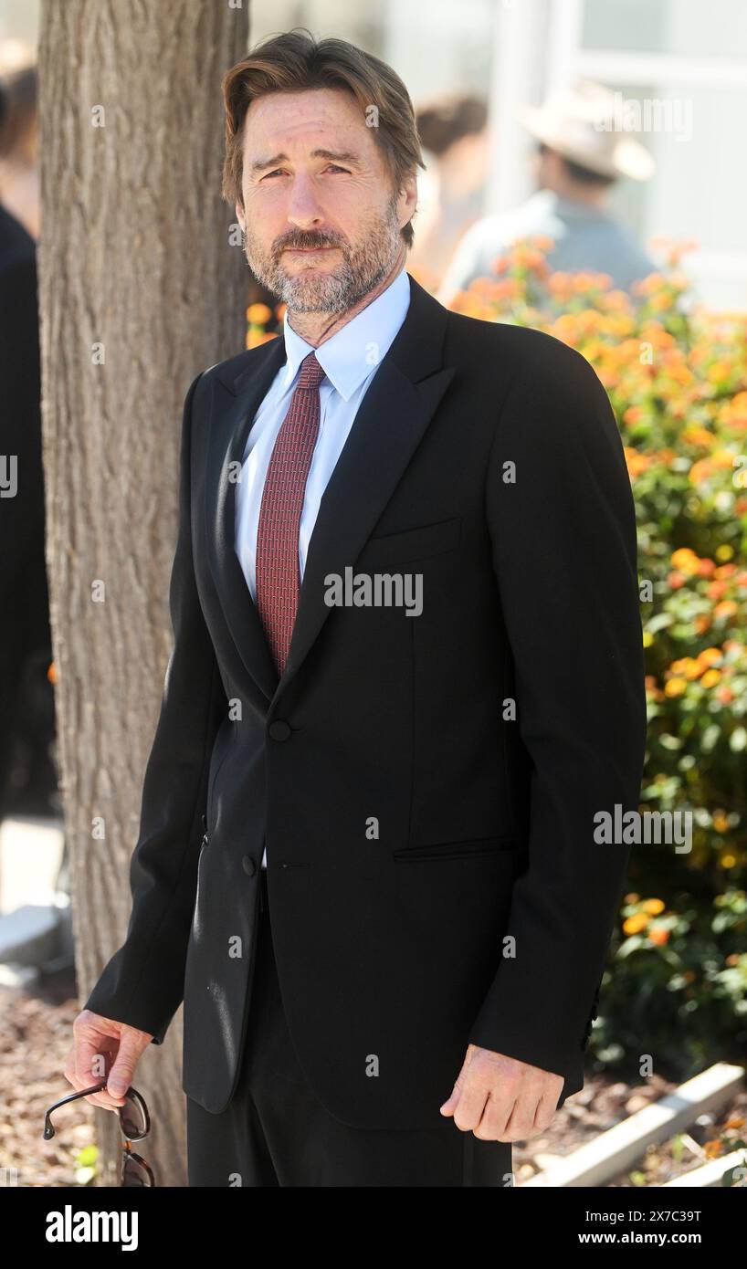 Cannes, France. 19th May, 2024. American actor Luke Wilson attends the ...
