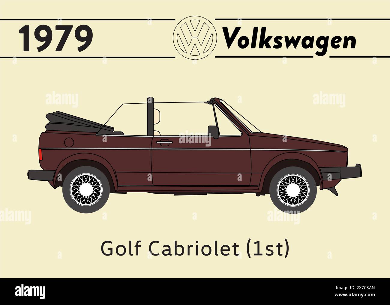 Vw golf detail Stock Vector Images - Alamy