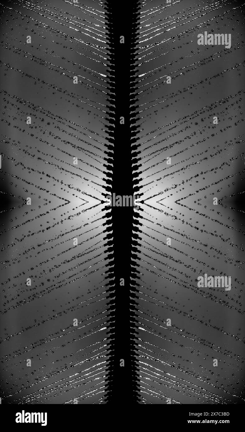 Water water feature white Black and White Stock Photos & Images - Alamy