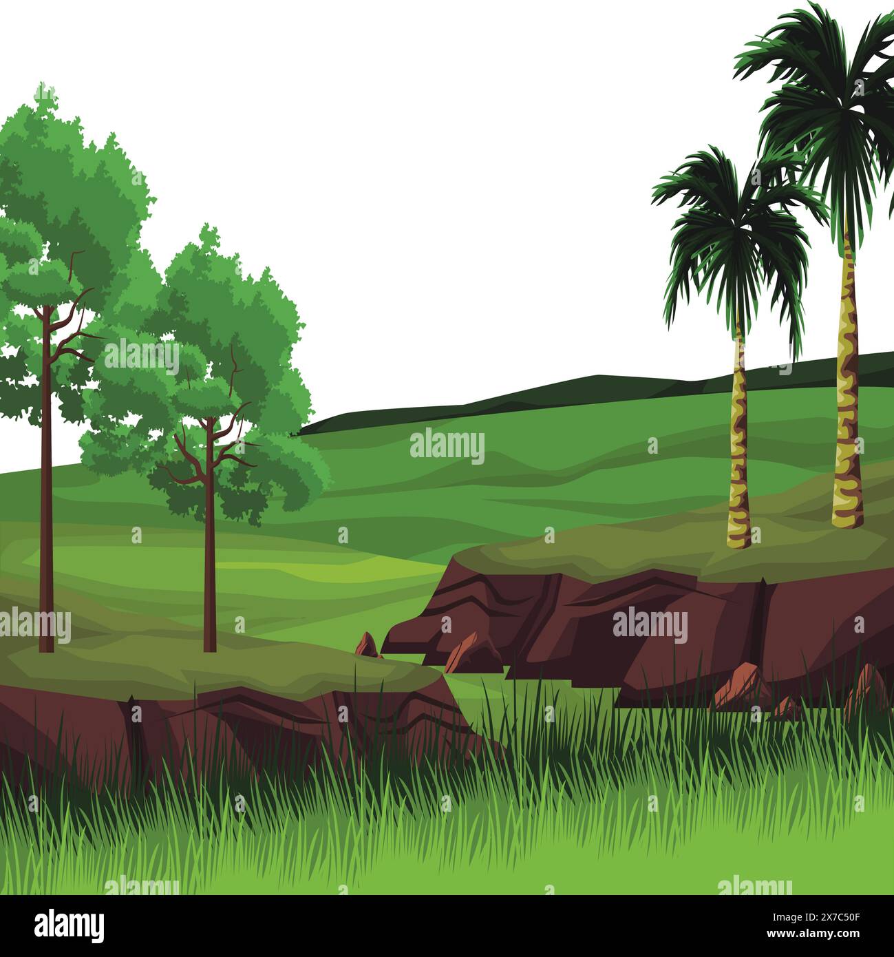 Protection land Stock Vector Images - Alamy