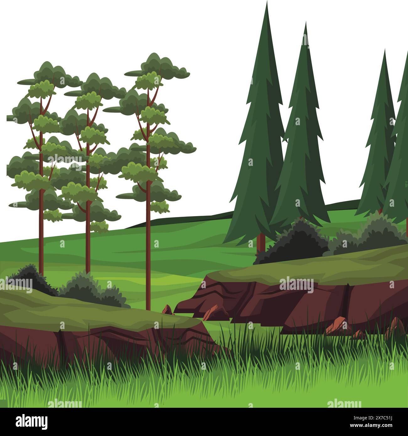 Protection land Stock Vector Images - Alamy