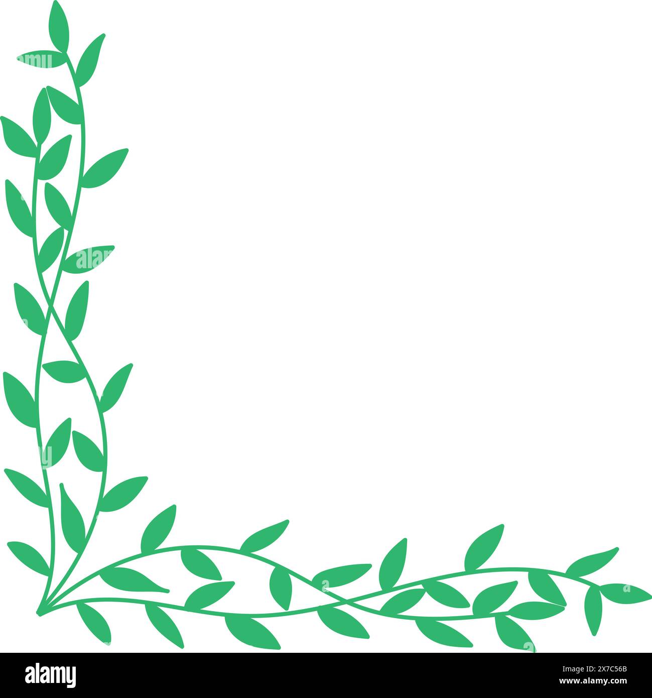 Corner border banner Stock Vector Images - Alamy