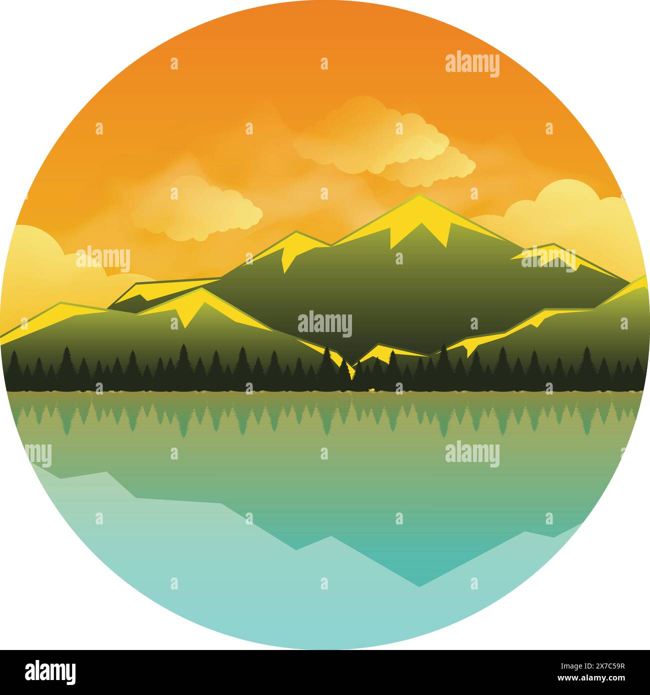 Scenics scenic Stock Vector Images - Alamy