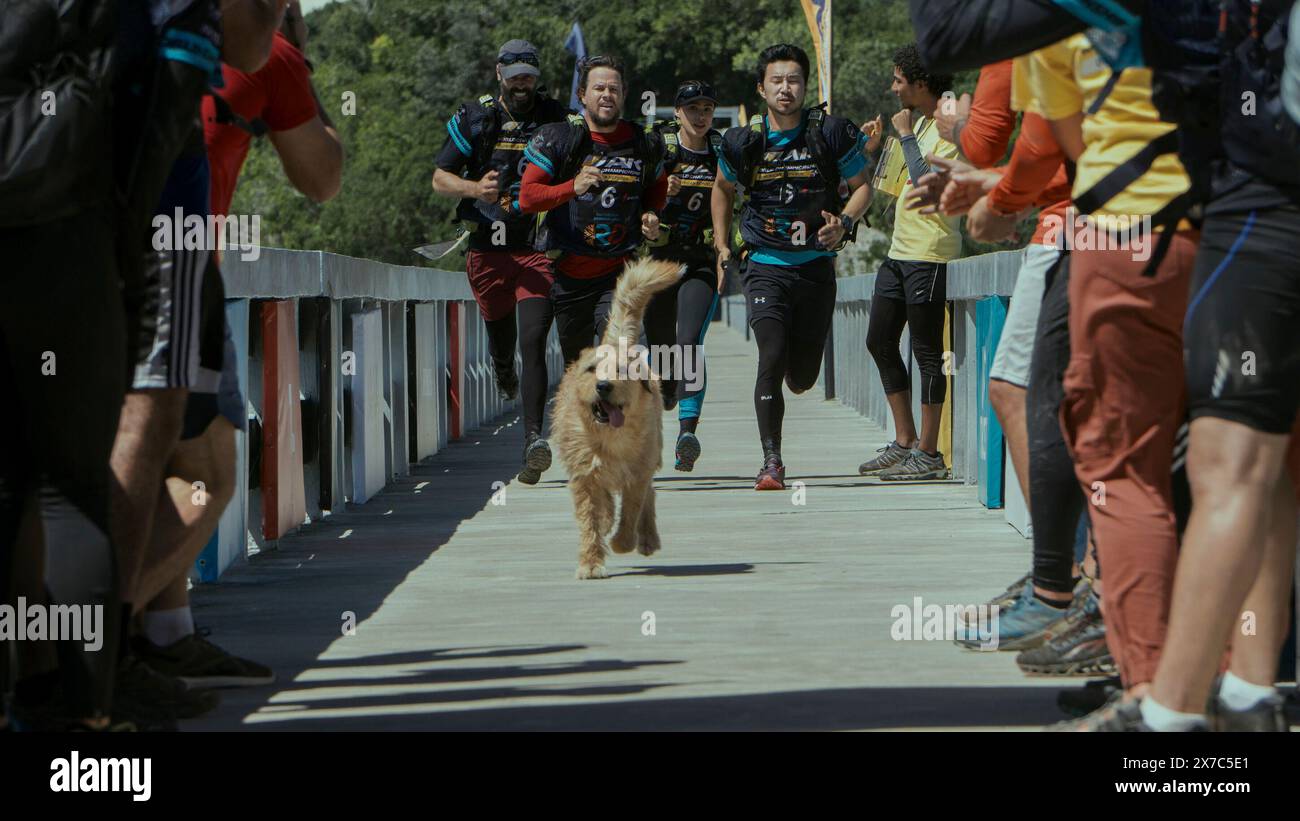 MARK WAHLBERG in ARTHUR THE KING (2024), directed by SIMON CELLAN JONES ...