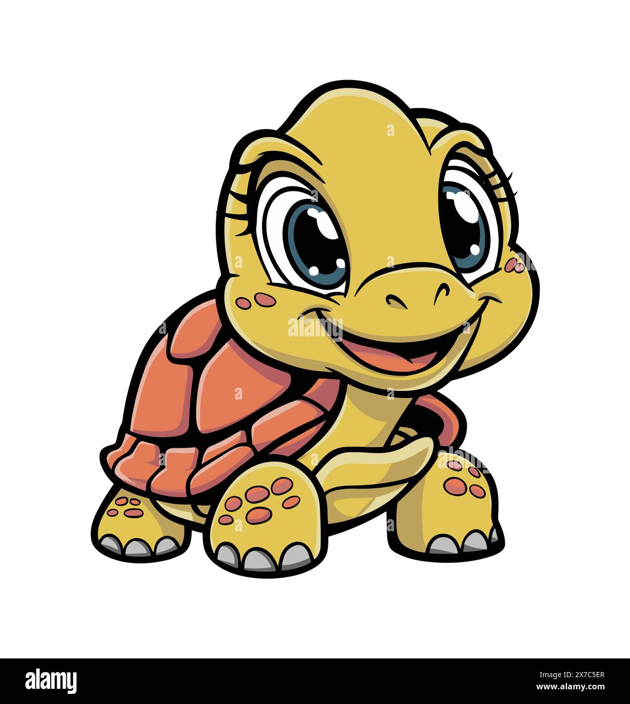 Cartoon turtle hi-res stock photography and images - Alamy