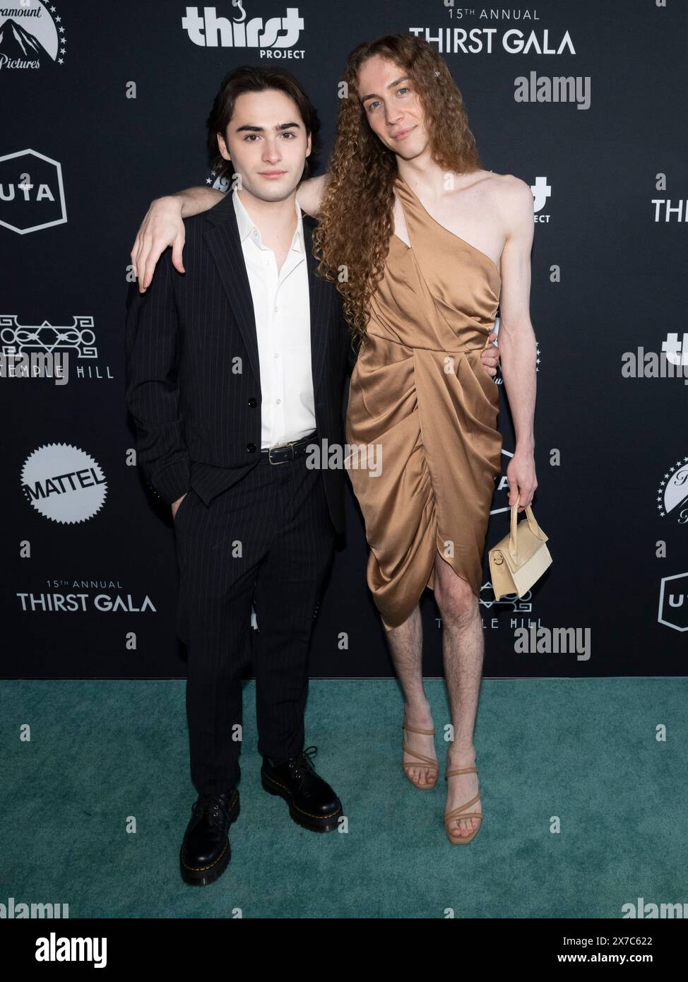 May 18, 2024, Beverly Hills, California, USA: Joshua Colley and Austin ...
