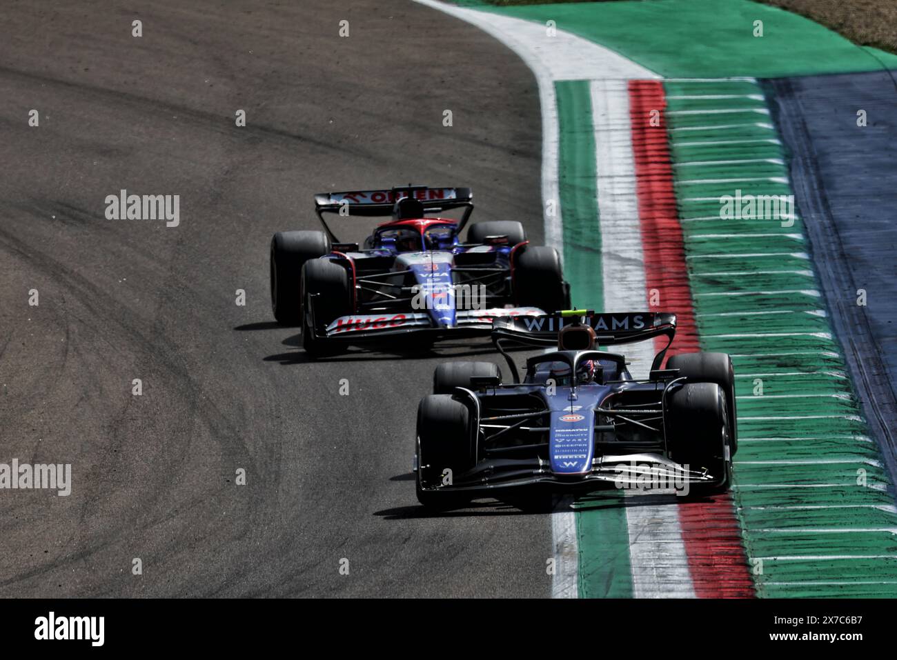Imola, Italy. 19th May, 2024. Logan Sargeant (USA) Williams Racing FW46 ...