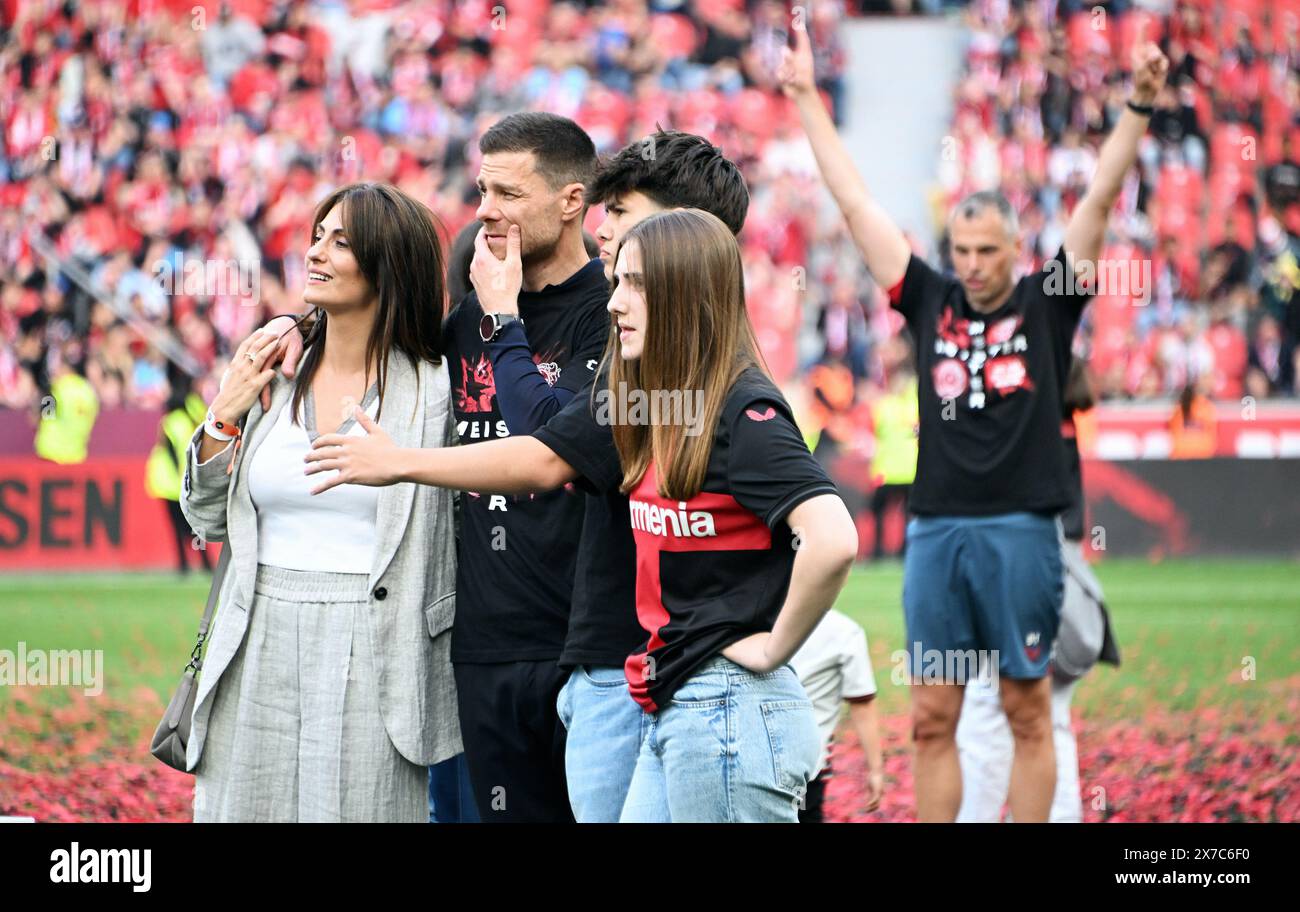 Bundesliga, BayArena Leverkusen; Bayer Leverkusen - FC Augsburg; Xabi ...