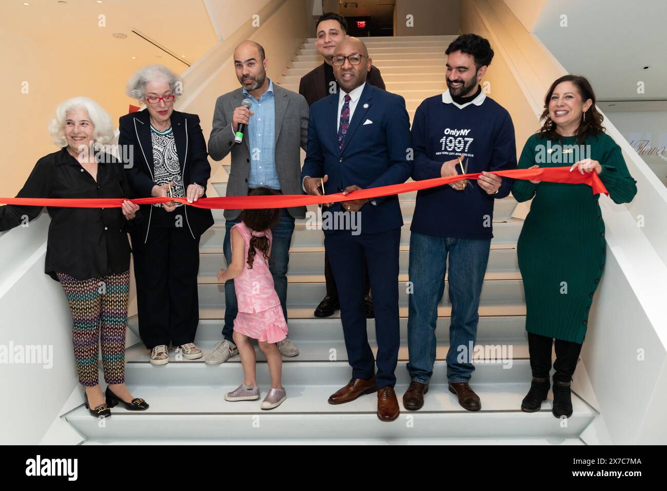 Ali Zaman, museum director speaks during Ribbon Cutting and Launch of ...