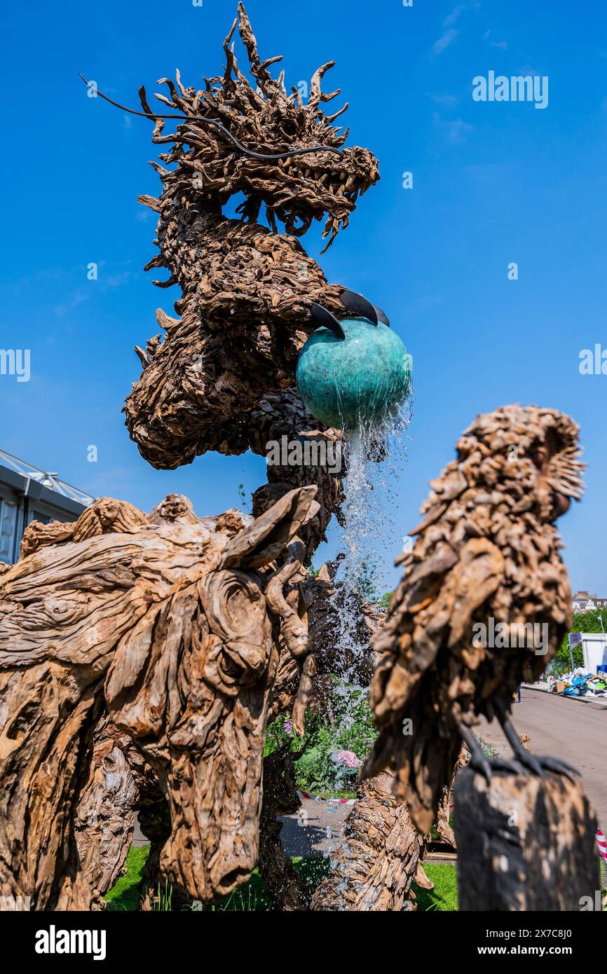 London, UK. 19th May, 2024. An approriate sculpture for the Year of the ...