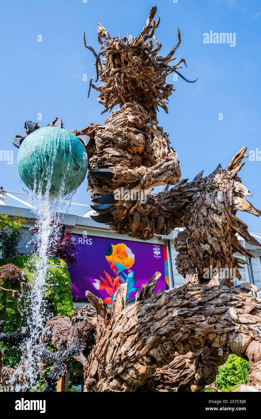 London, UK. 19th May, 2024. An approriate sculpture for the Year of the ...