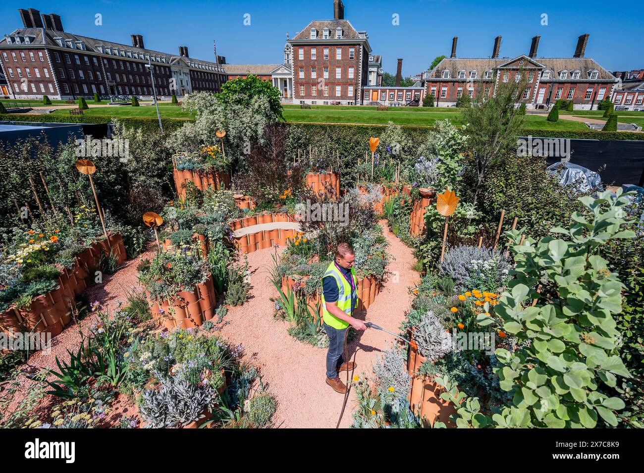 London, UK. 19th May, 2024. The World Child Cancer's Nurturing Garden ...