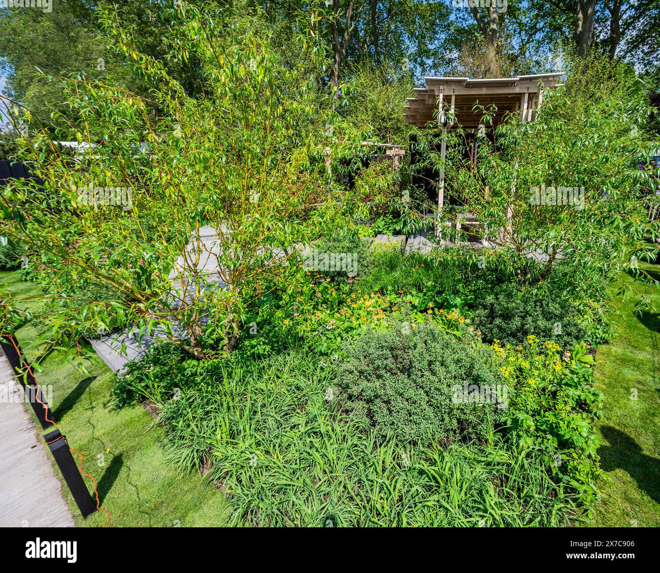 London, UK. 19th May, 2024. The National Autistic Society Show Garden ...