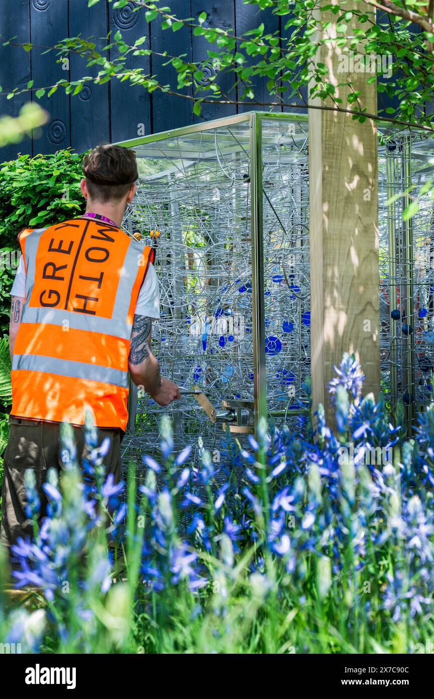 London, UK. 19th May, 2024. The National Autistic Society Show Garden ...