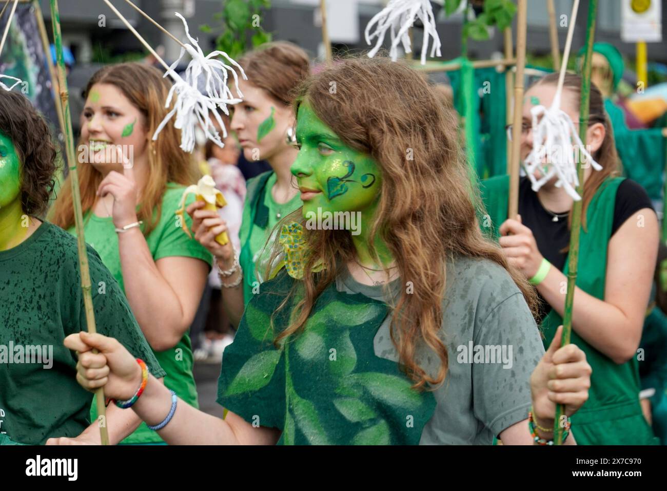 Karneval der Kulturen 2024, Event, Strassenfest, Multikulti, Berlin-Kreuzberg, Karneval der ...
