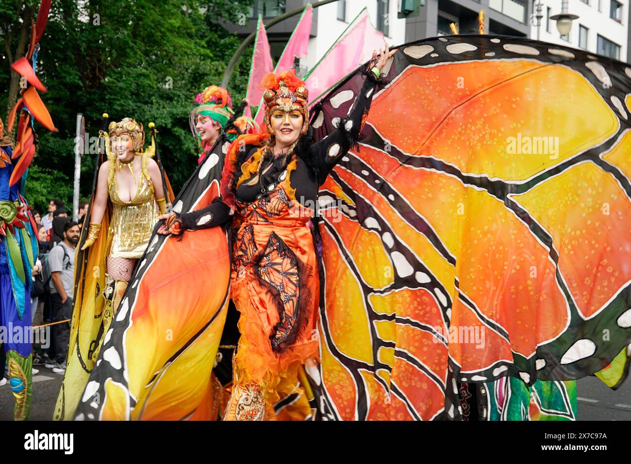 Karneval der Kulturen 2024, Event, Strassenfest, Multikulti, Berlin-Kreuzberg, Karneval der ...