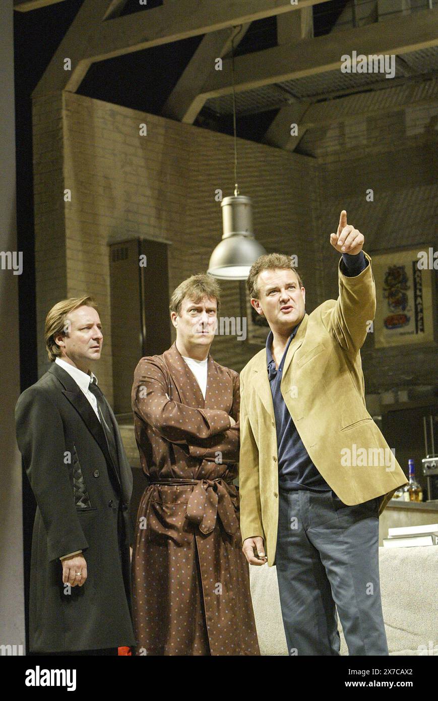 l-r: Neil Pearson (Maarten), Stephen Tompkinson (Pieter), Hugh ...