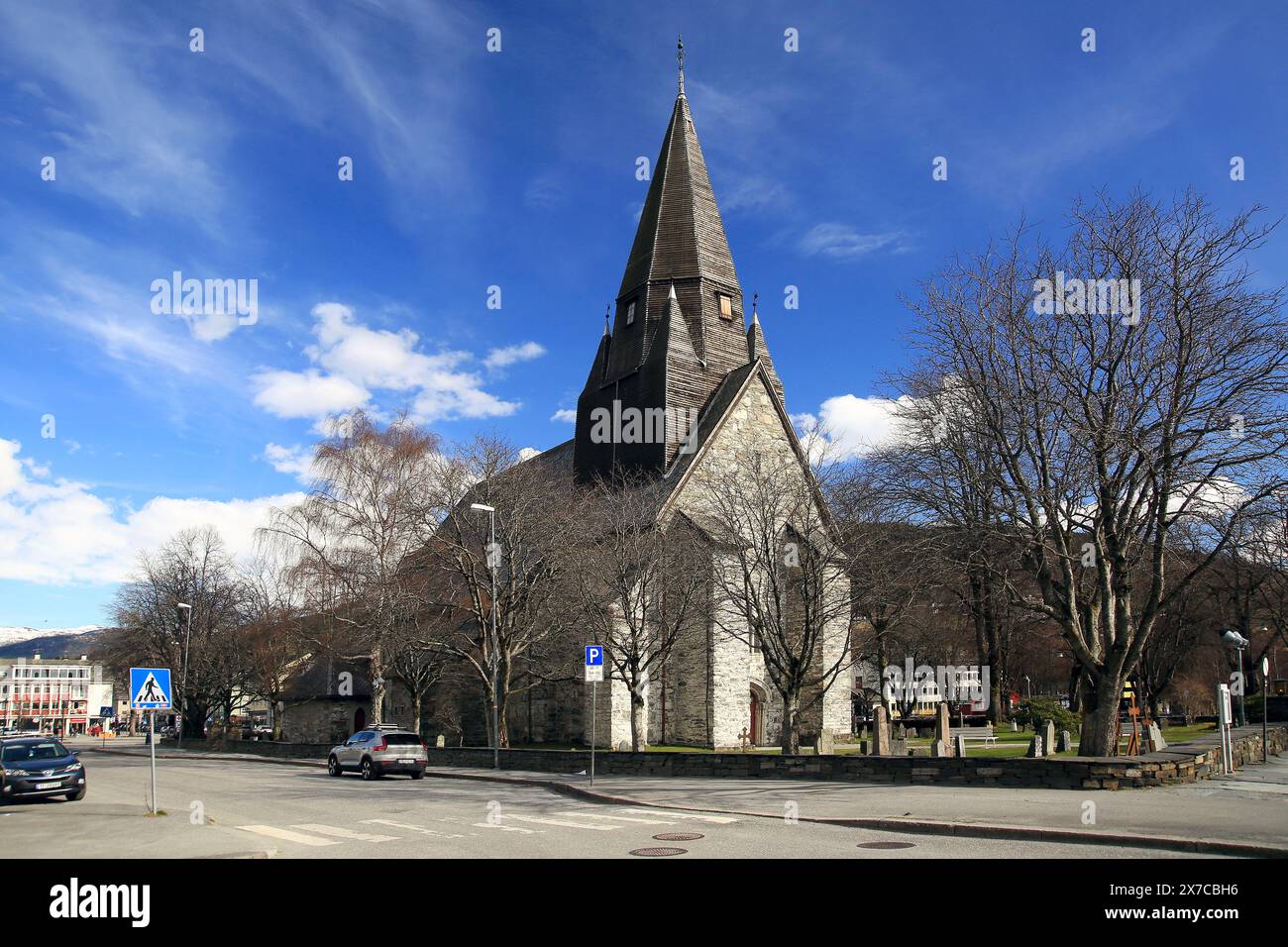 Voss Church, Western Norway Stock Photo - Alamy