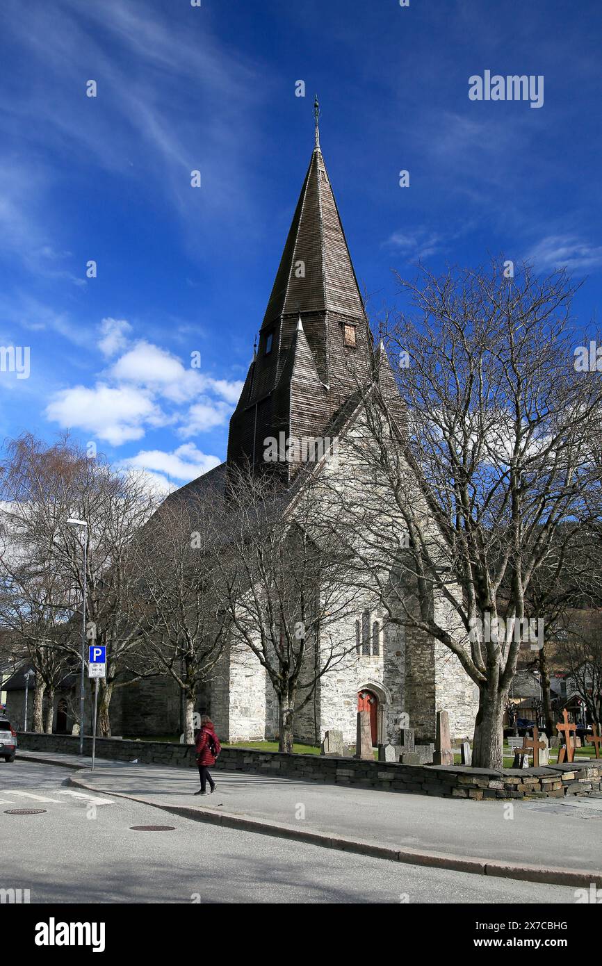 Voss Church, Western Norway Stock Photo - Alamy