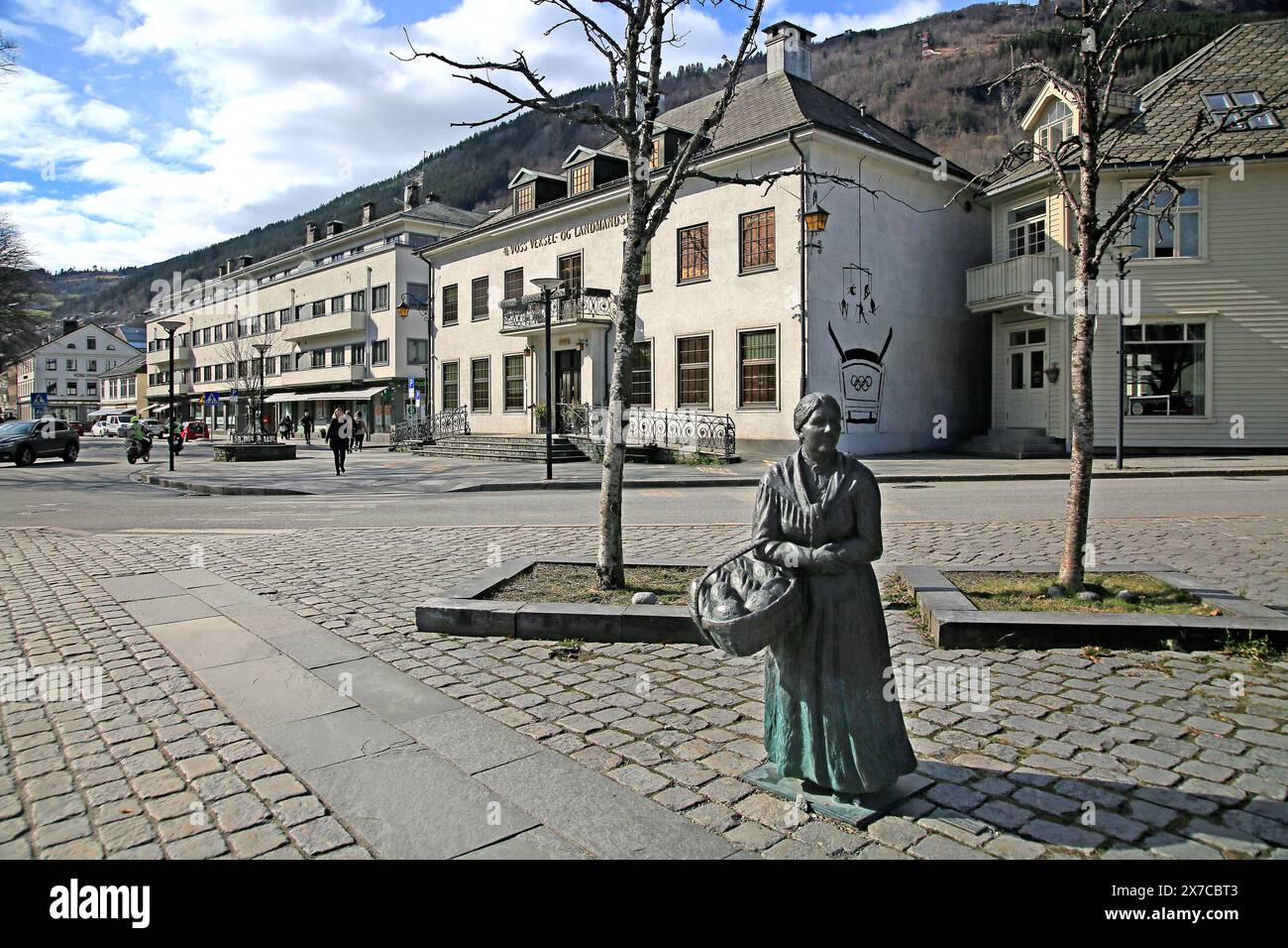 Voss Centre, Vestland, Norway Stock Photo - Alamy