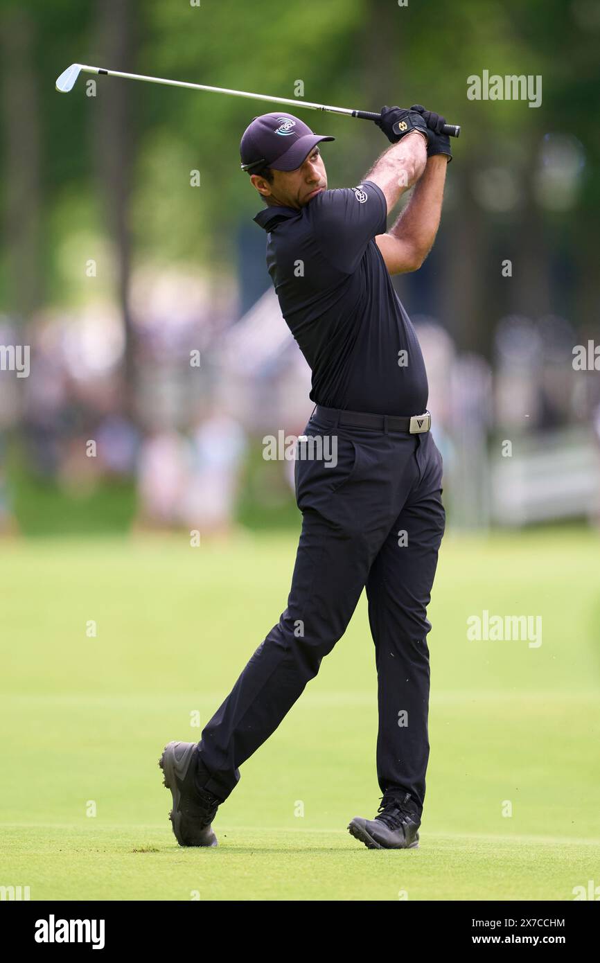 Aaron Rai of England in action during Round 3 of the 2024 PGA ...