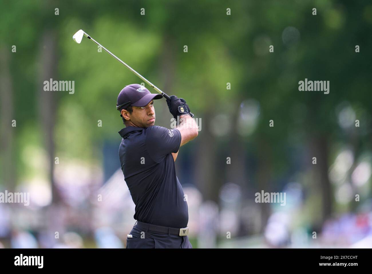 Aaron Rai of England in action during Round 3 of the 2024 PGA ...