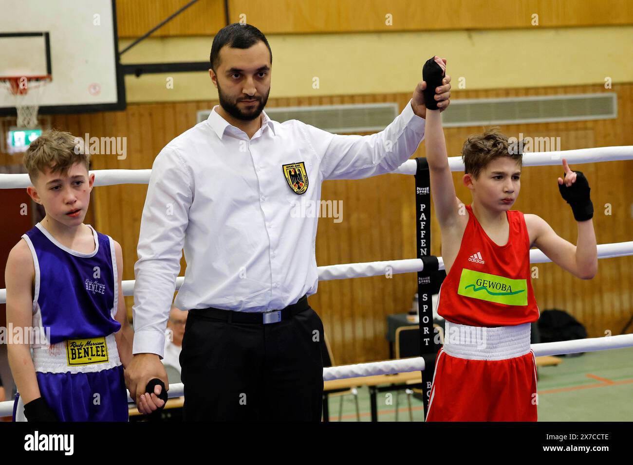 Koeln 26.04.2024 Olympisches Boxen Jugendturnier des SC Colonia 06 in der Halle am Südstadion in ...
