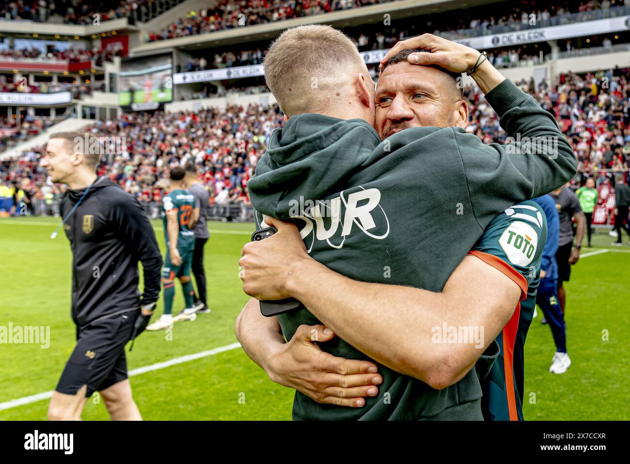 EINDHOVEN, Netherlands. 19th May, 2024. SPO, Philips stadium, Dutch ...