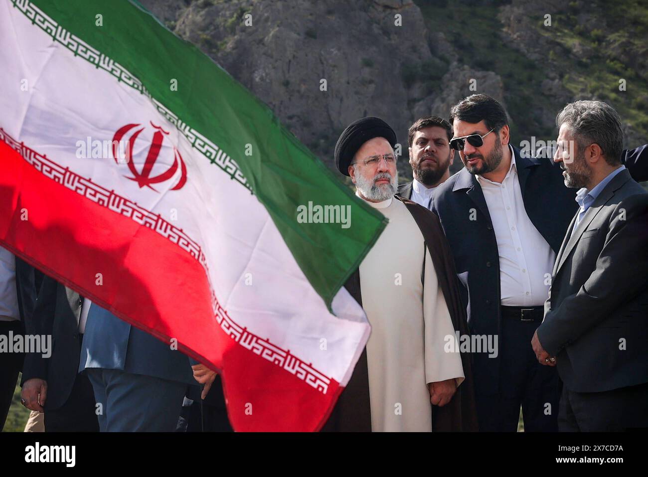 Iranian President Ebrahim Raisi, visited parts of the project of the ...