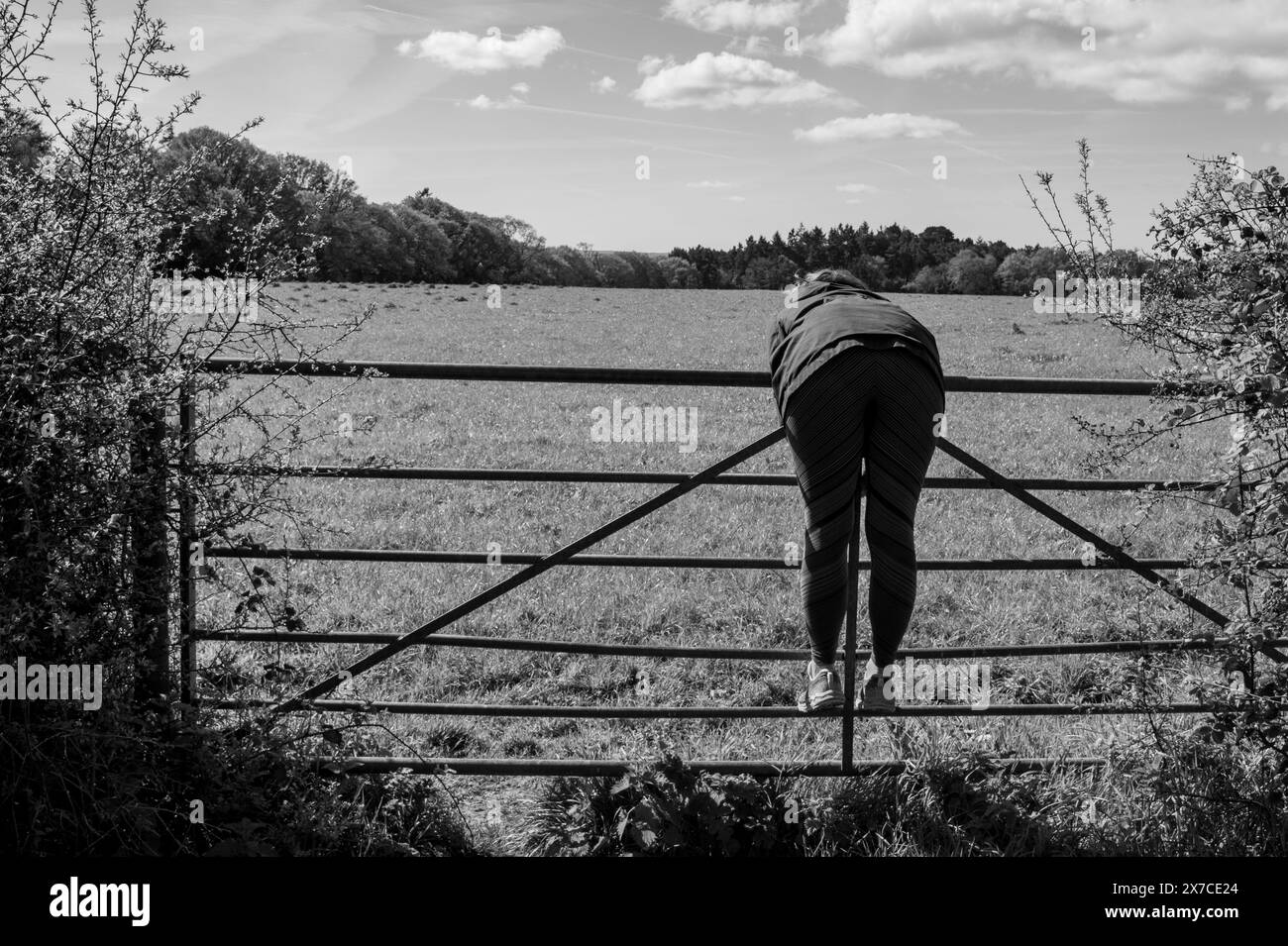 Lady bum Black and White Stock Photos & Images - Alamy