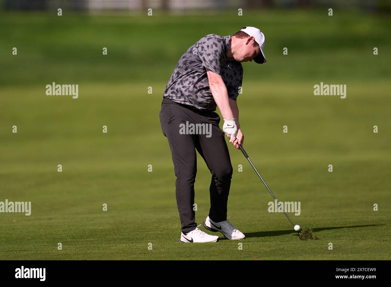 Robert Macintyre of Scotland in action during Round 3 of the 2024 PGA ...