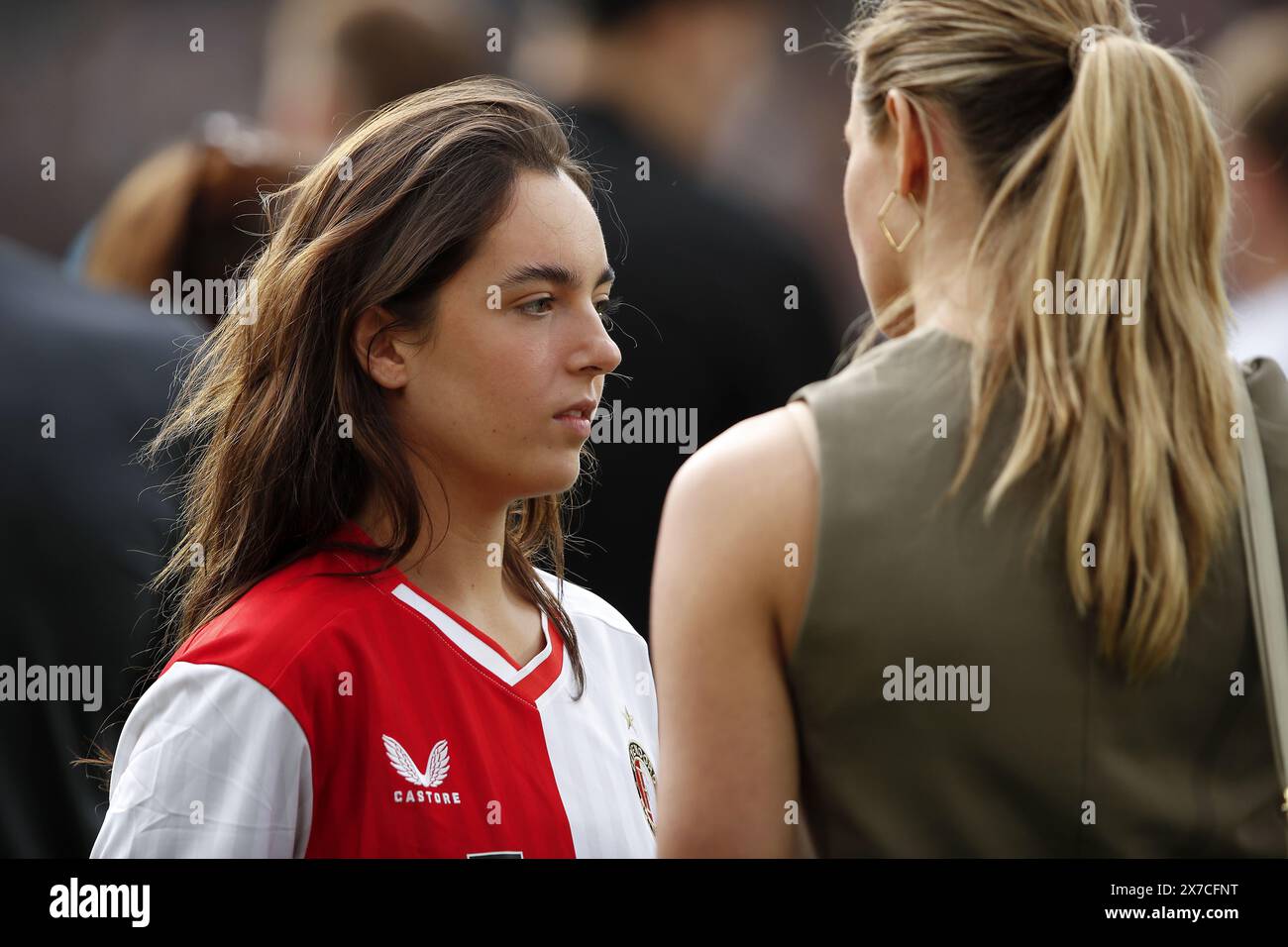 ROTTERDAM - Fer Serrano during the Dutch Eredivisie match between ...