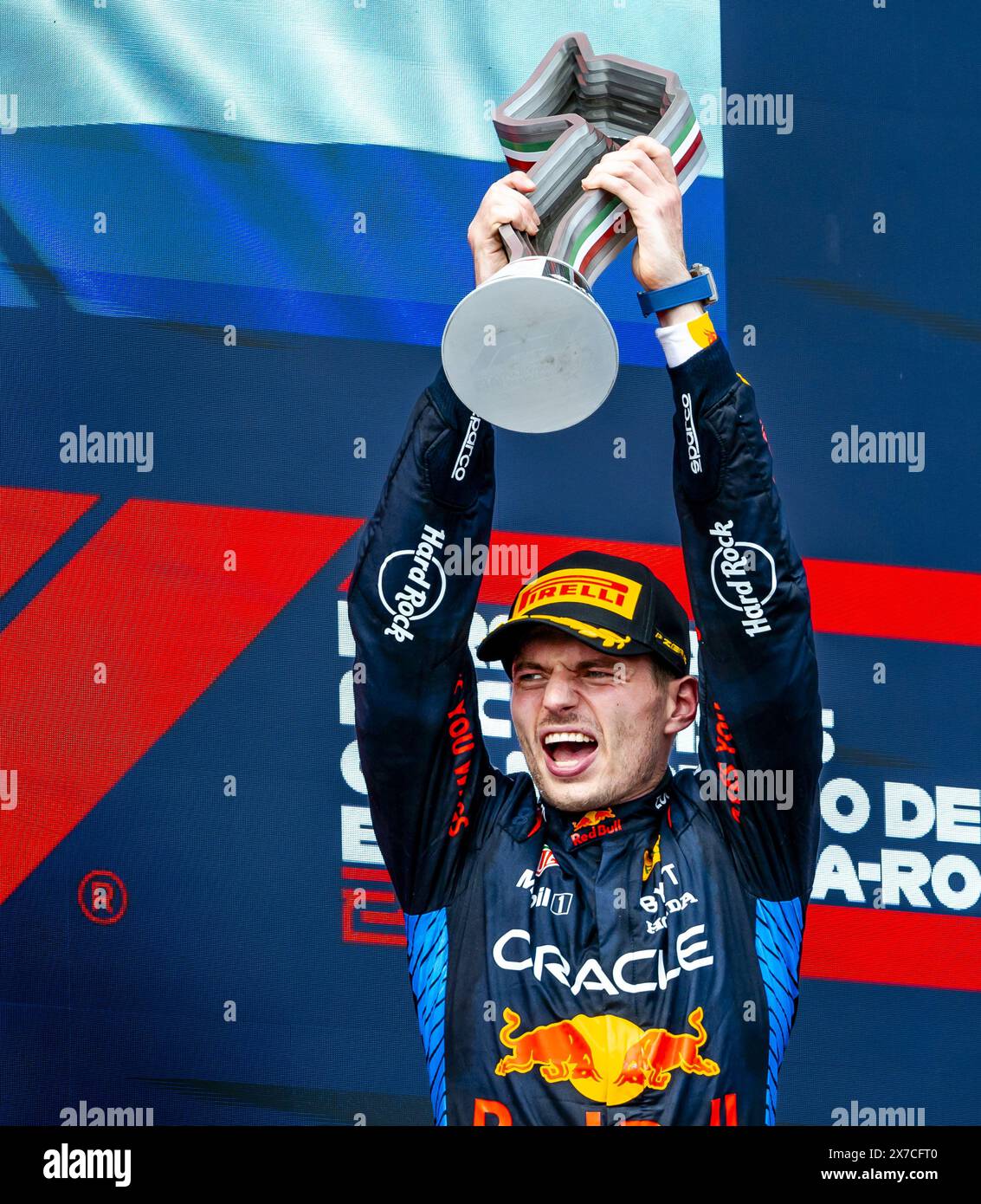 Imola, Italy. 19th May, 2024. IMOLA - Max Verstappen (Red Bull Racing ...