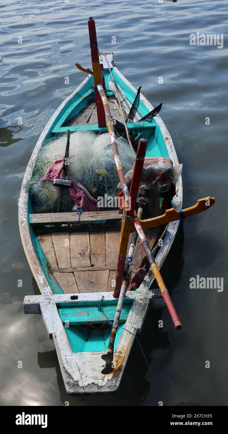 Indonesia fishing boat net hi-res stock photography and images - Alamy
